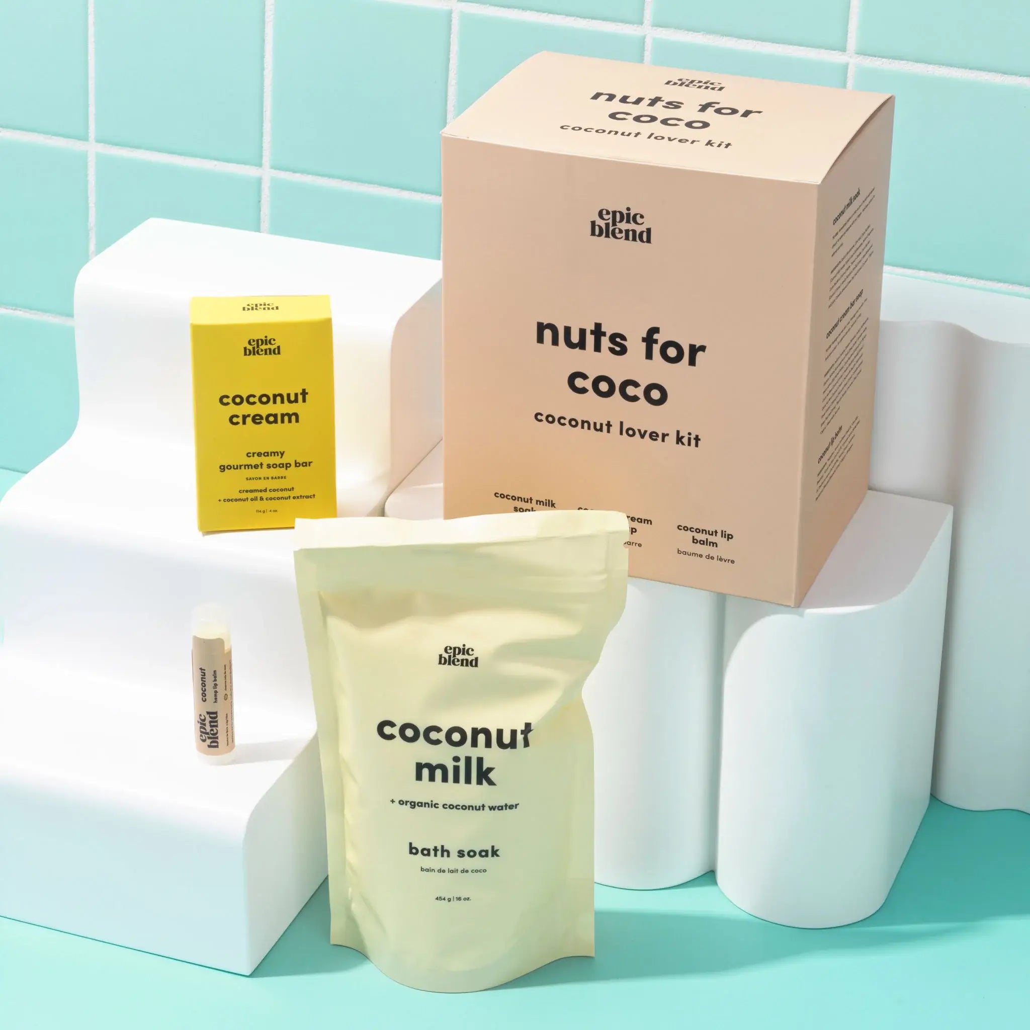 Nuts For Coco | Coconut Scented Bath & Body Gift Set – Misiyo Candle Co