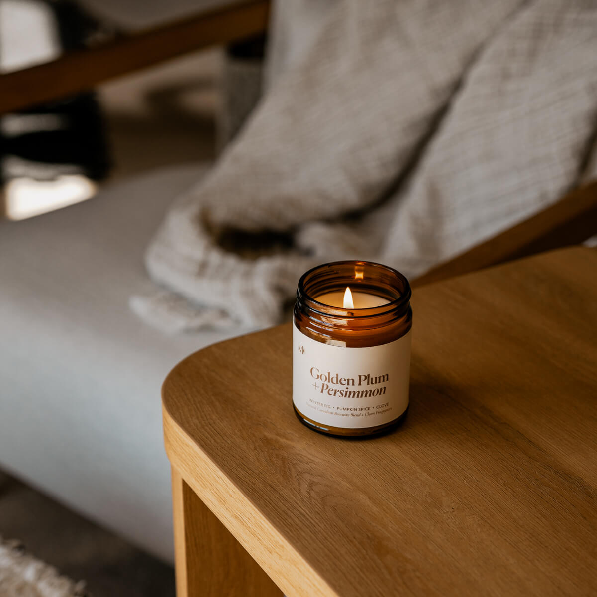 Golden Plum + Persimmon Candle – Misiyo Candle Co