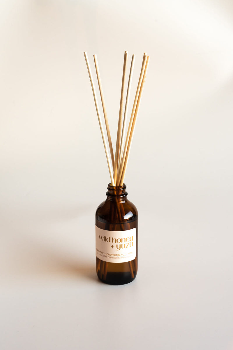 Wild Honey + Yuzu Reed Diffuser – Misiyo Candle Co
